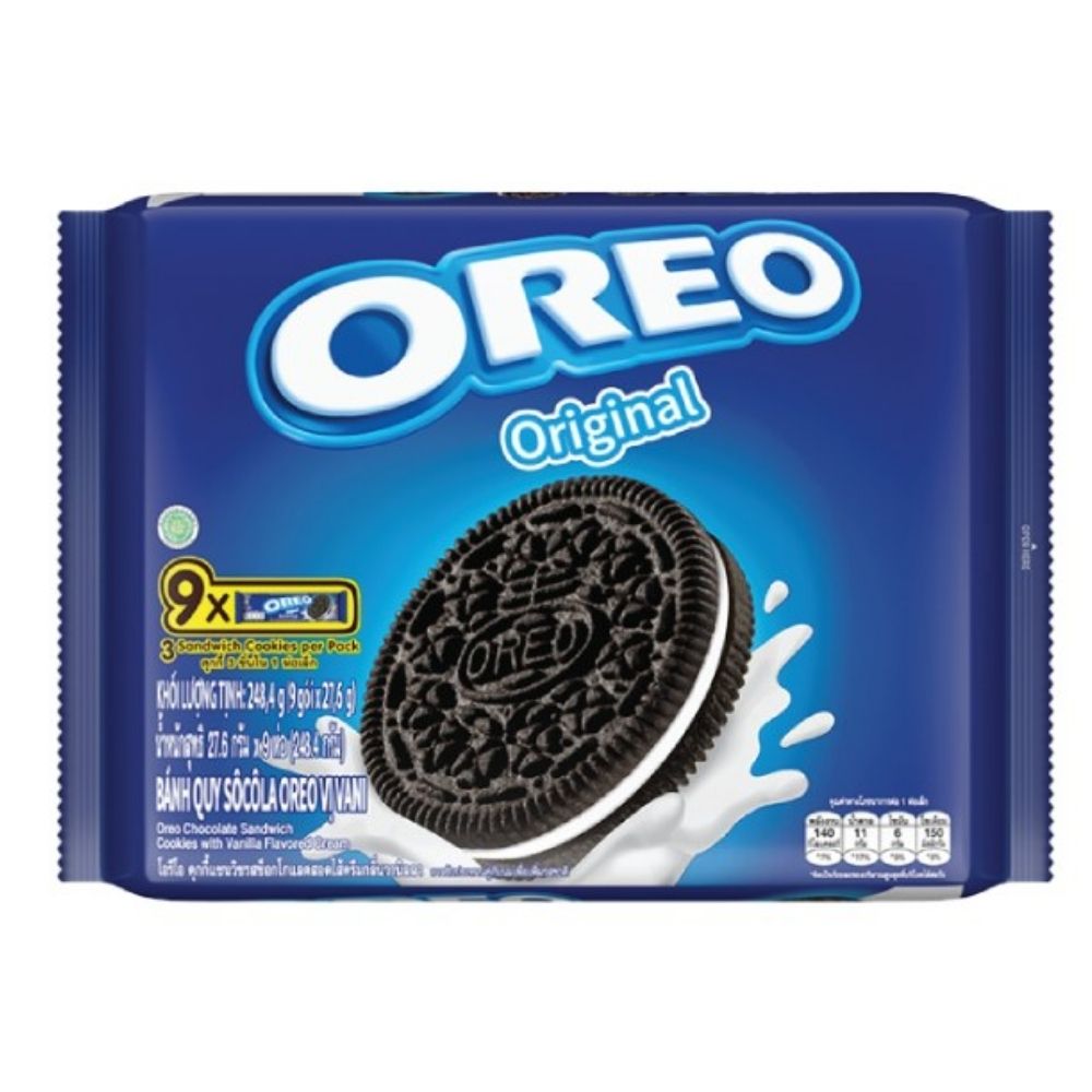 Bánh Quy Kem Vani 248.4g Oreo