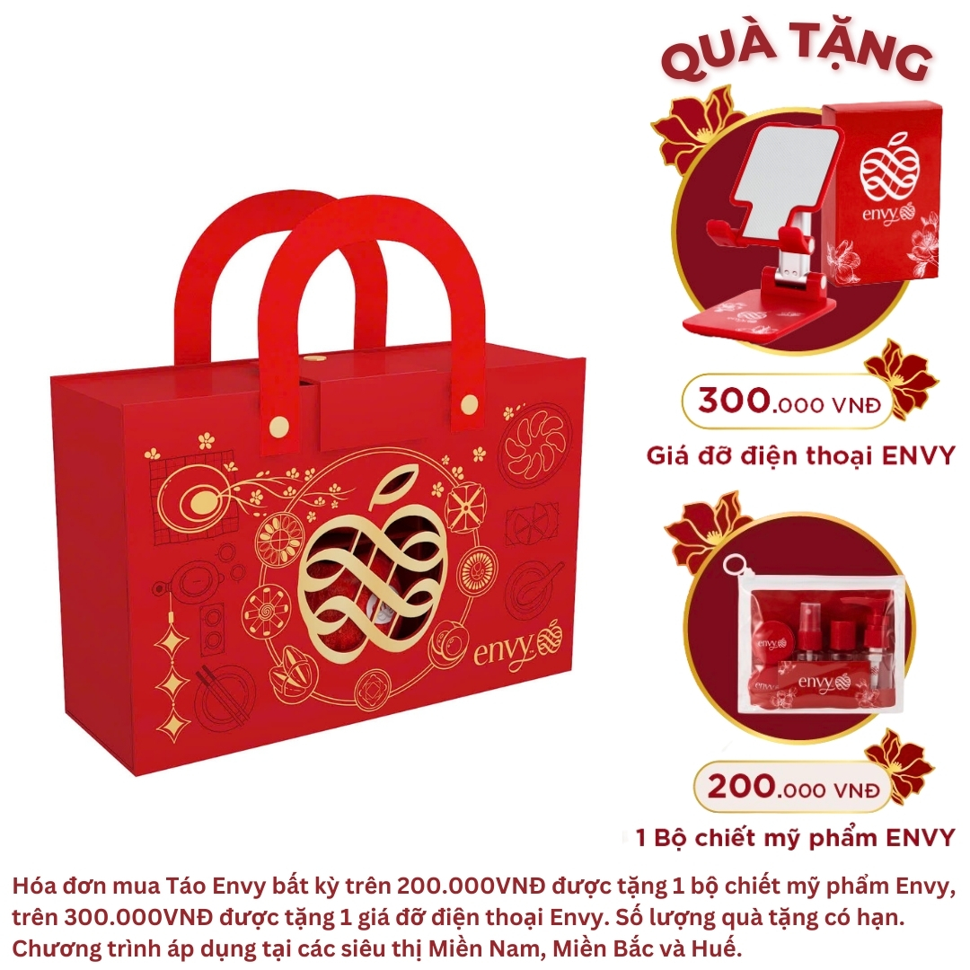 Hộp Quà Tết Táo Envy 6 Trái