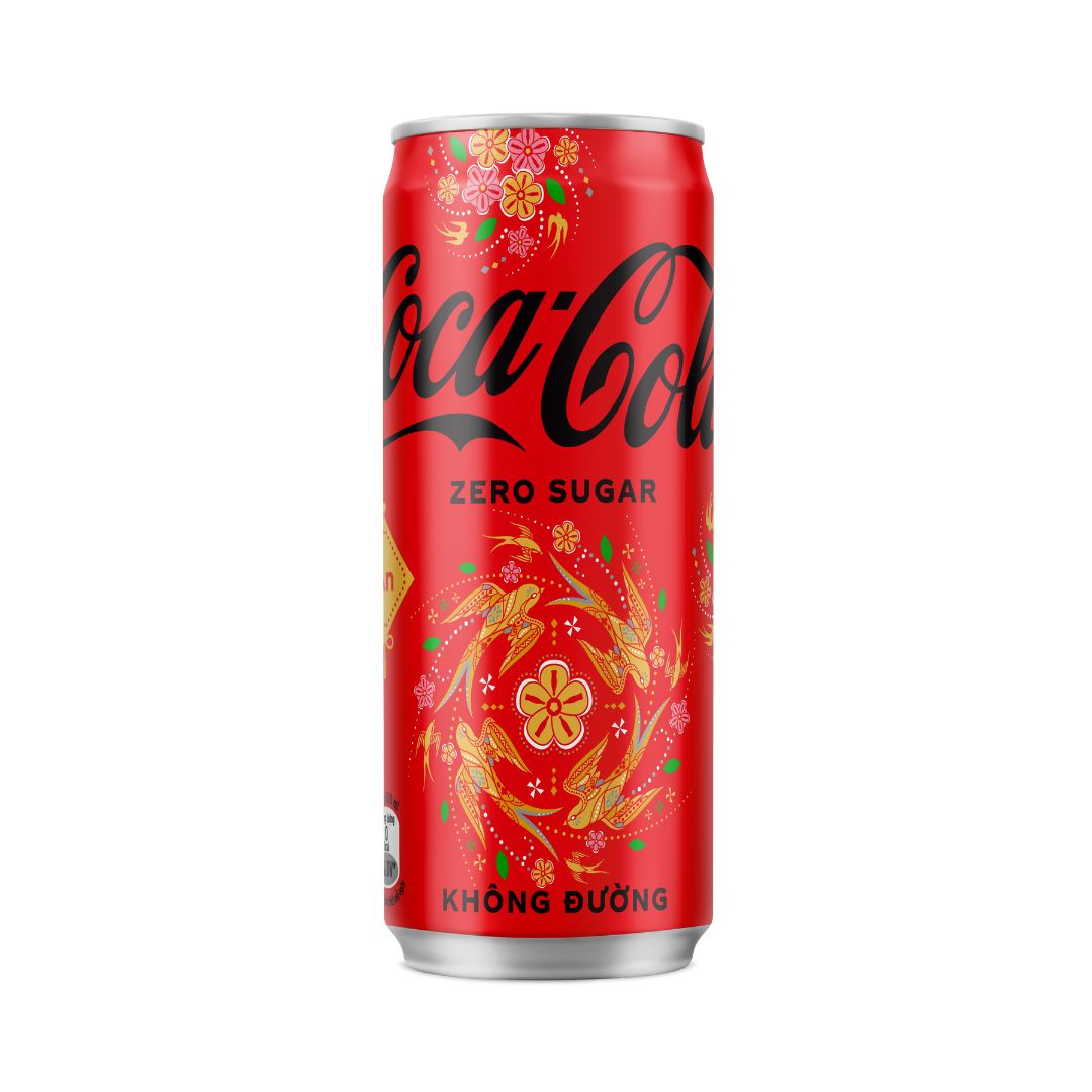 Coca Zero lon 320ml giá tốt - AEONESHOP