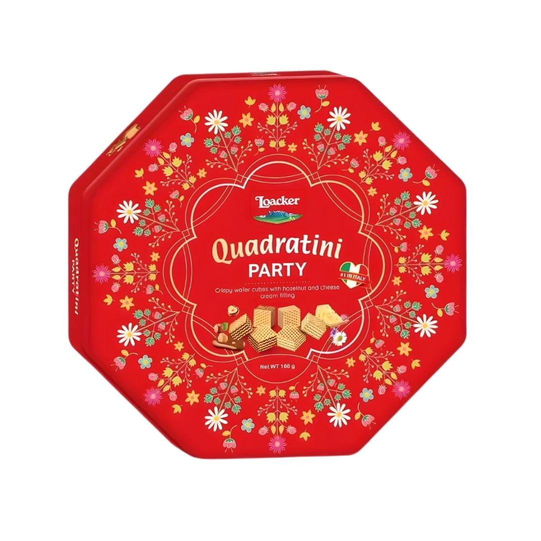 Bánh Xốp Loacker Quadratini Party 190g