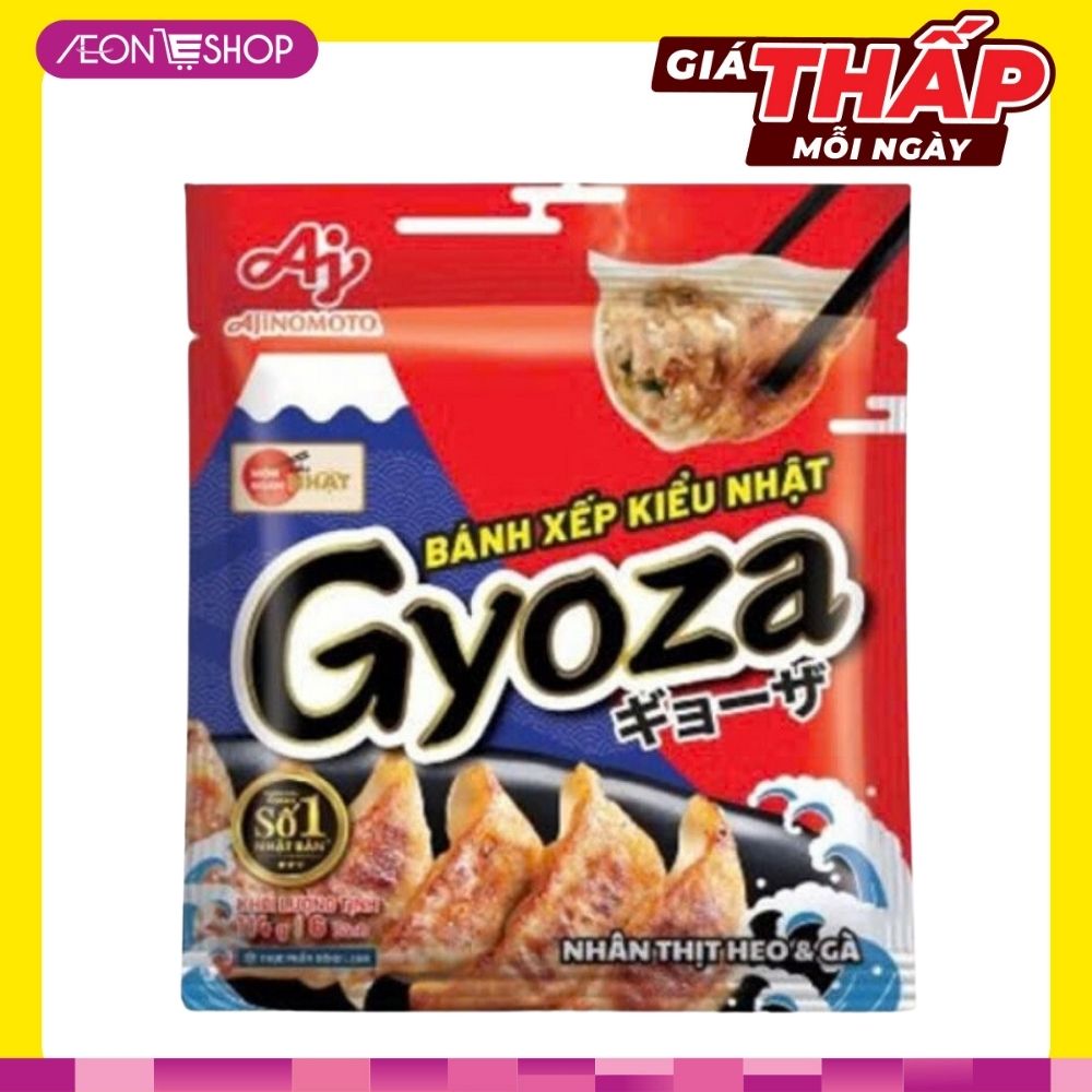 Bánh Xếp Gyoza Nhân Thịt Heo Và Gà Ajinomoto 114g