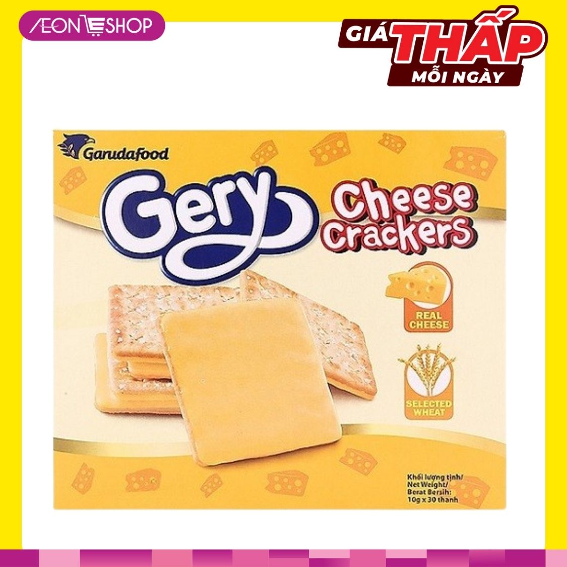 Bánh Gery Cheese Cracker 300gr Giá Tốt