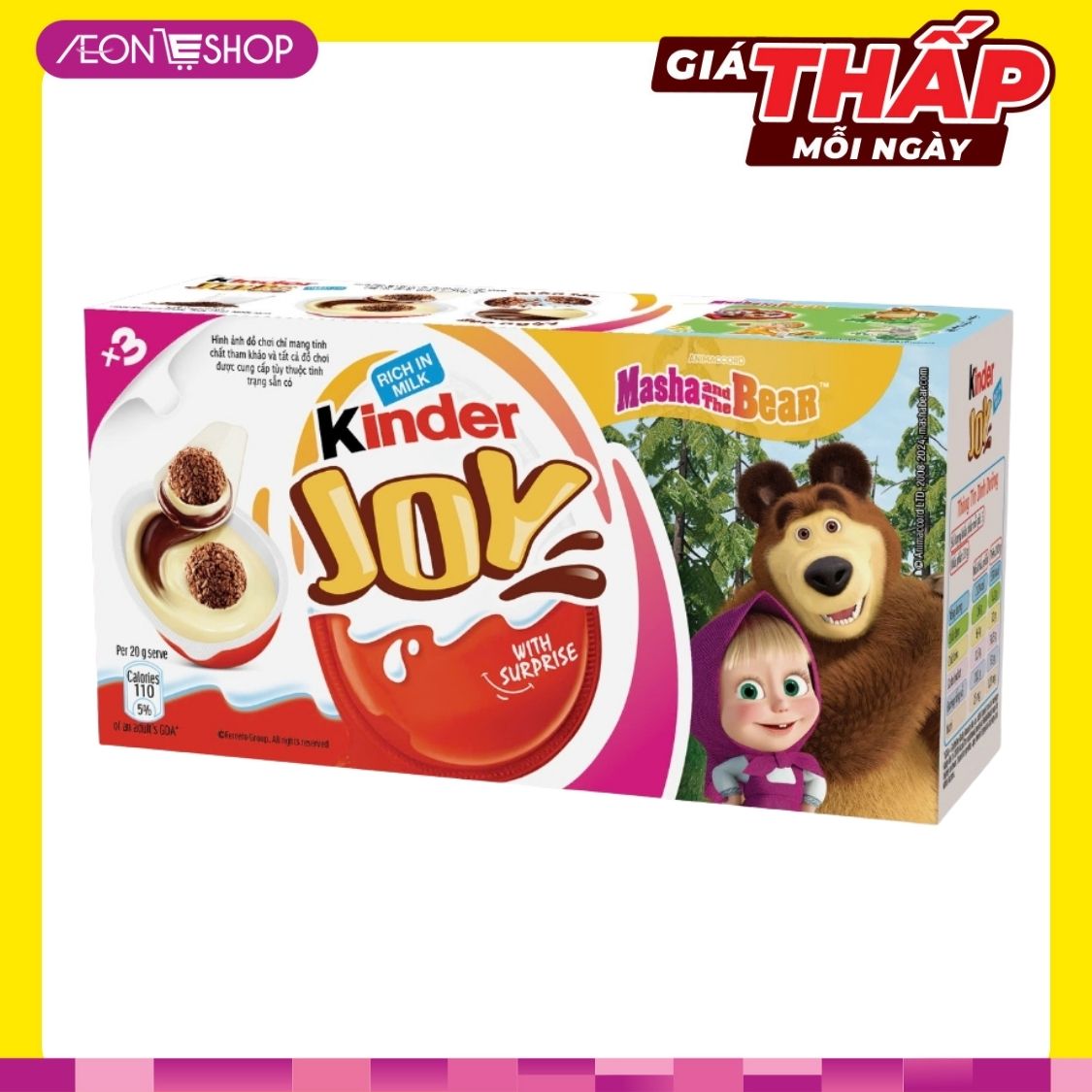 Socola Kinder Joy T3 Girl 60g