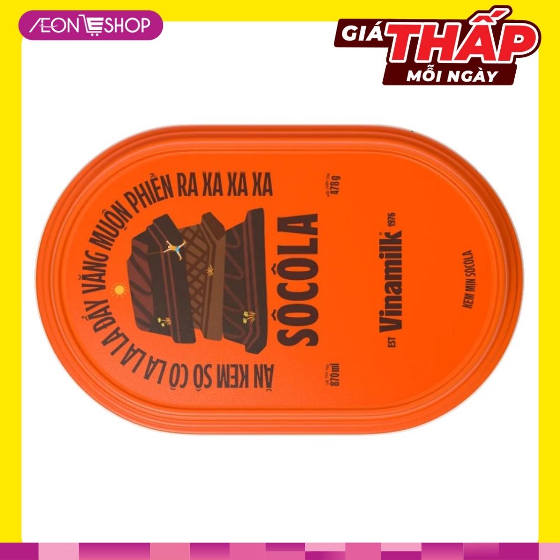 Kem Vinamilk Socola 870ml