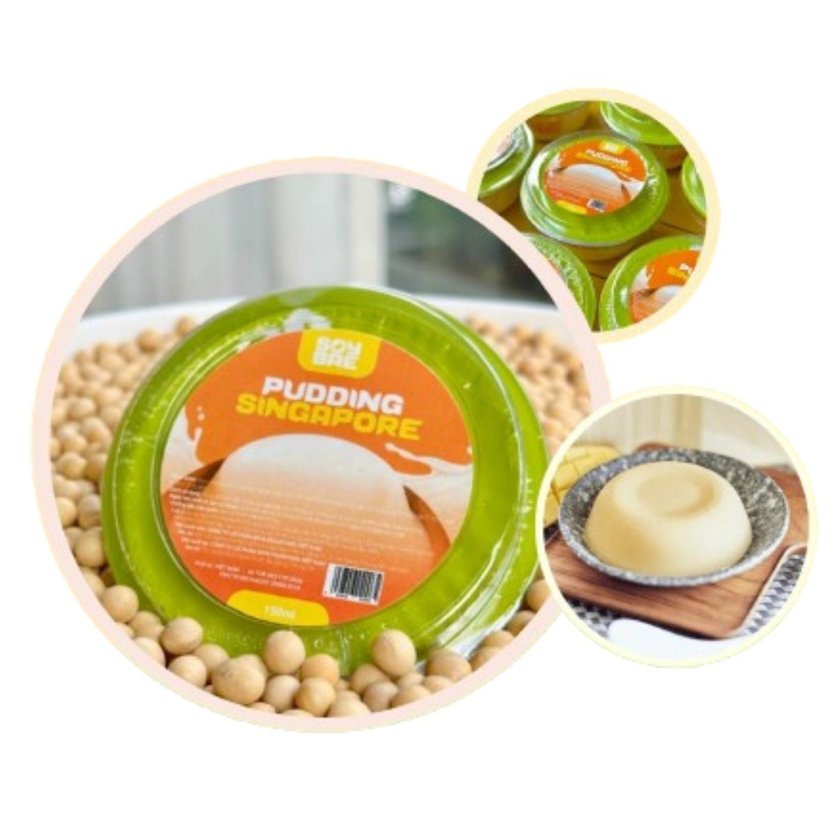 Pudding Singapore Soybae 150ml