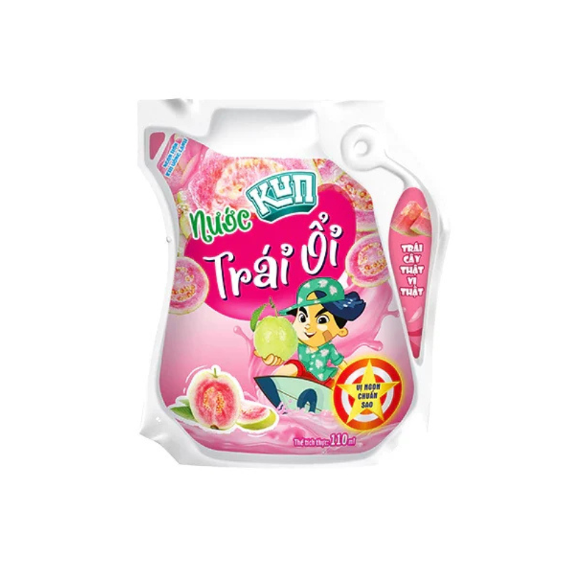 Sữa Kun Vị Ổi Kun túi 110ml tại AEONESHOP