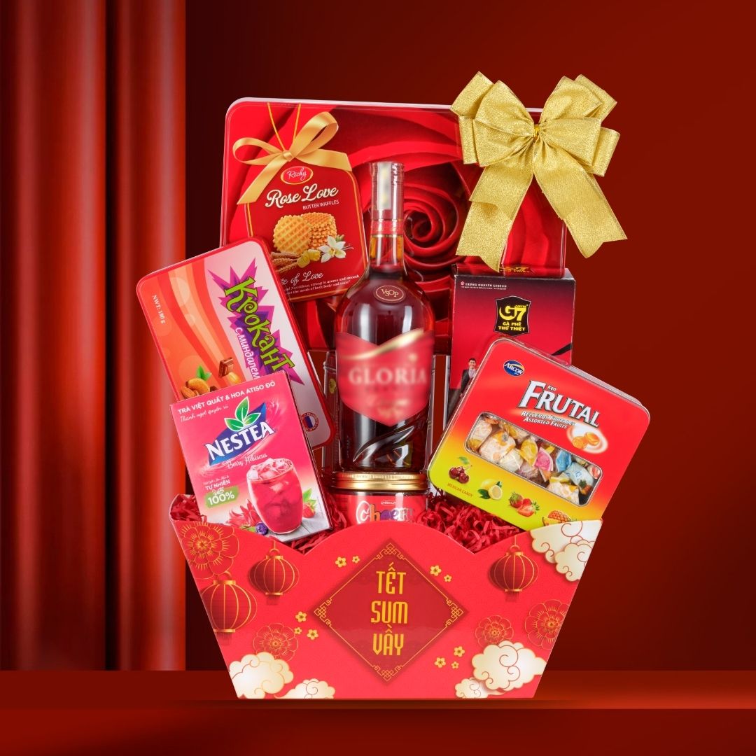 Giỏ Quà Tết Xuân Huy Hoàng