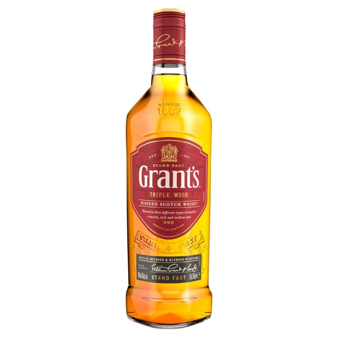Rượu Whisky Grant`S Triple Wood Blended Scotch 700ml