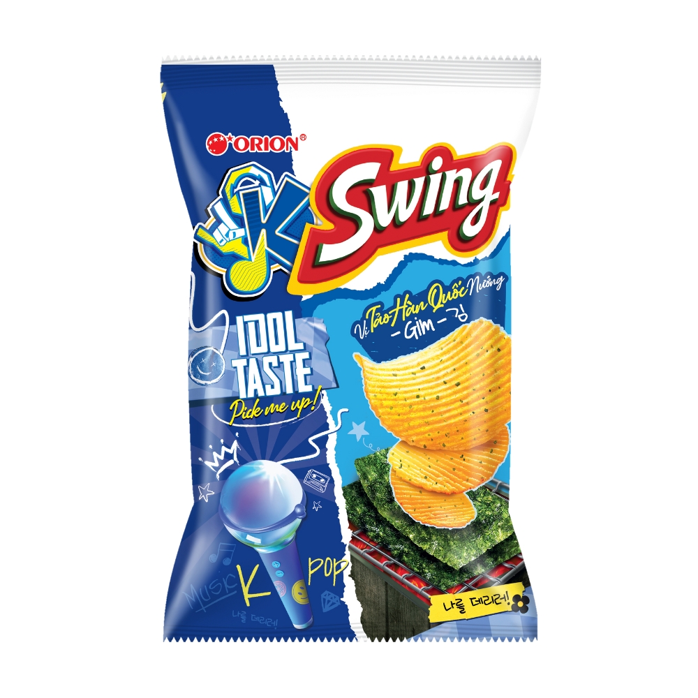 Snack Swing Vị Tảo Hàn Quốc Nướng 125g