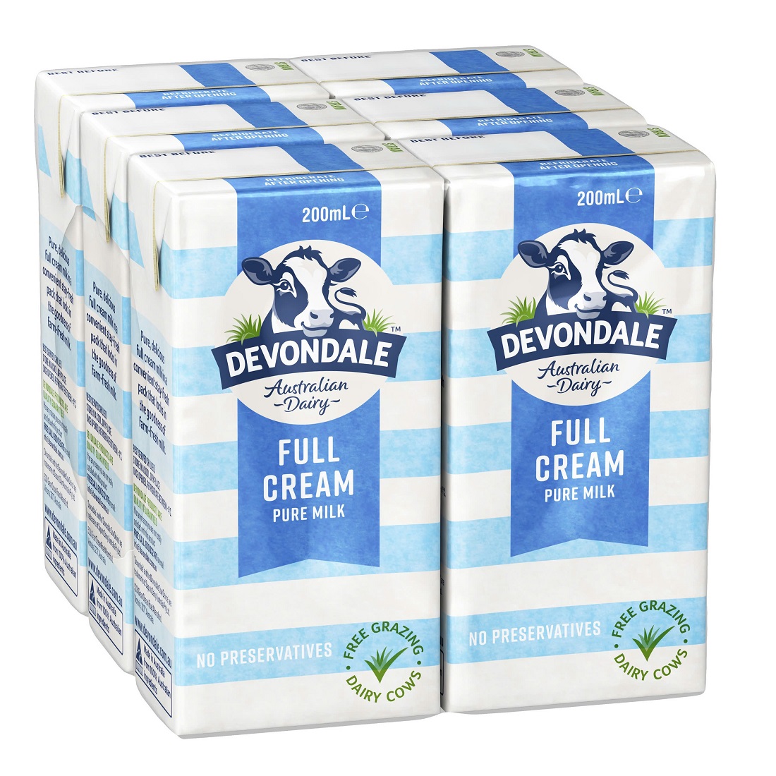 Lốc 6 hộp sữa tươi kem Devondale 200ml giá tốt tại AEONESHOP