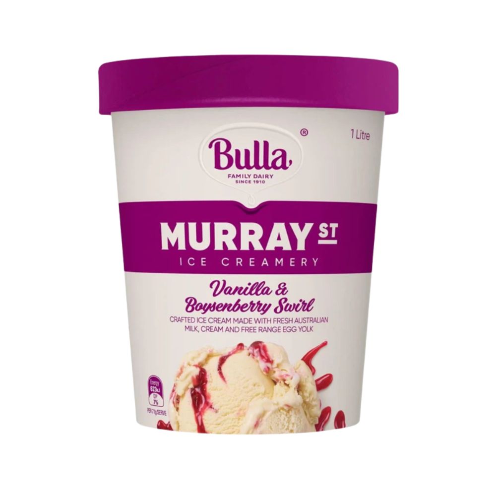 Kem Bulla Murray vanilla mâm xôi 1l giá tốt tại AEONESHOP | Mua ngay