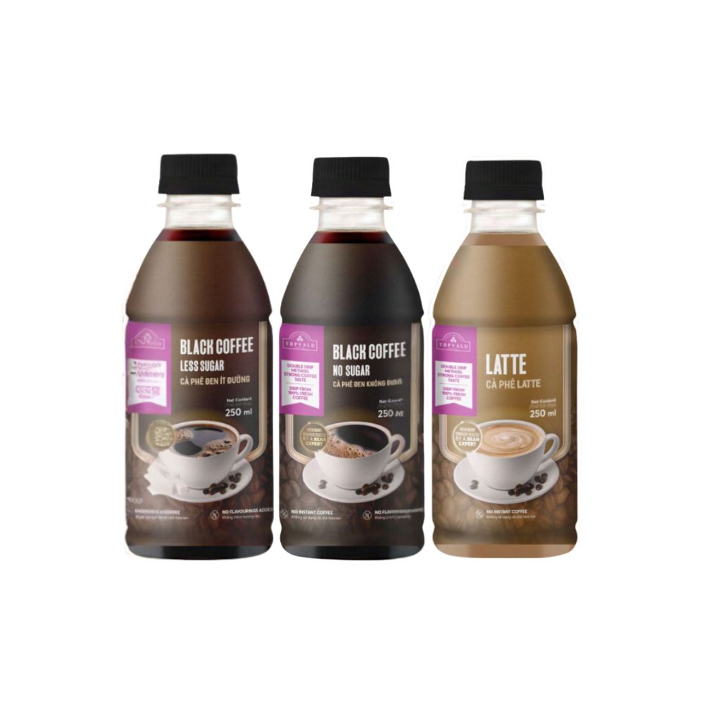 Combo Cà Phê 3 Vị 250ml