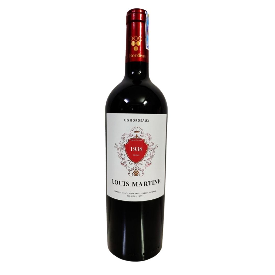 Rượu Vang Đỏ Pháp Louis Martine Bordeaux 750ml