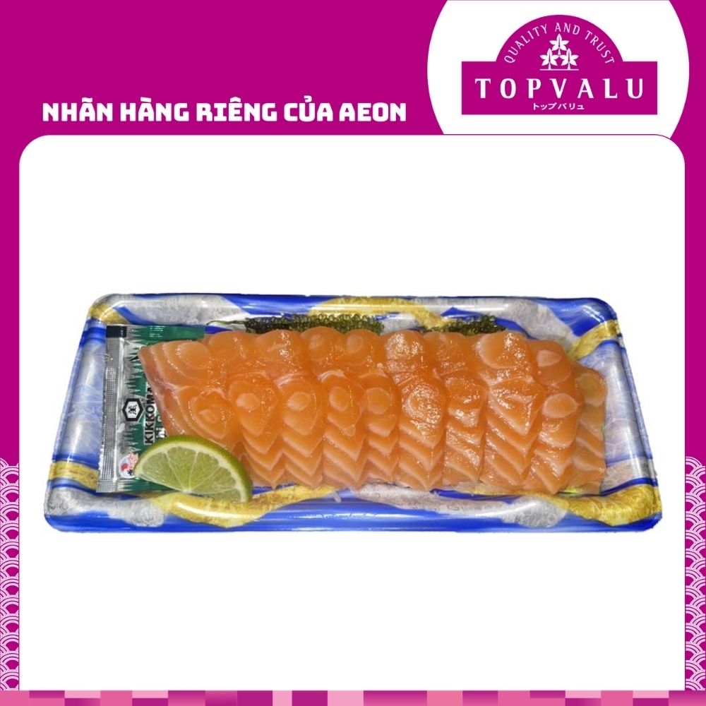 Sashimi Cá Hồi Set 135K TOPVALU