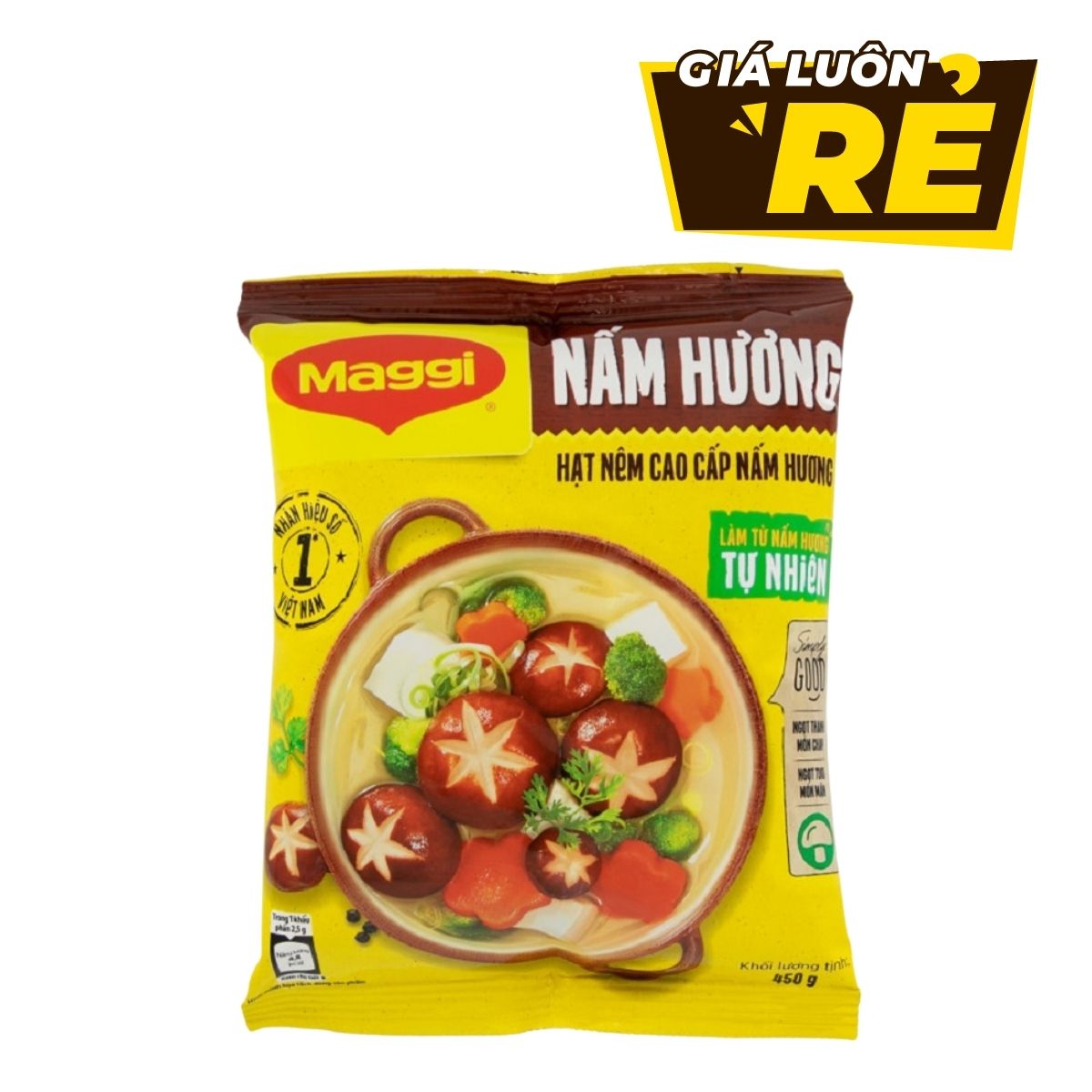 Hạt Nêm Maggi Vị Nấm Hương 800g