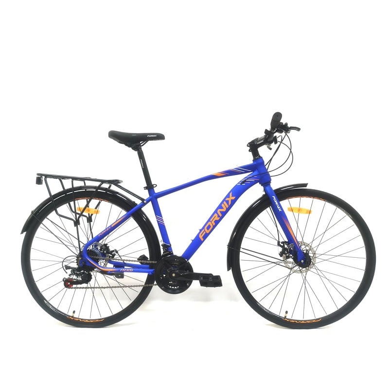 Xe Đạp Touring 700C Fornix FR-309 Màu Xanh-Cam