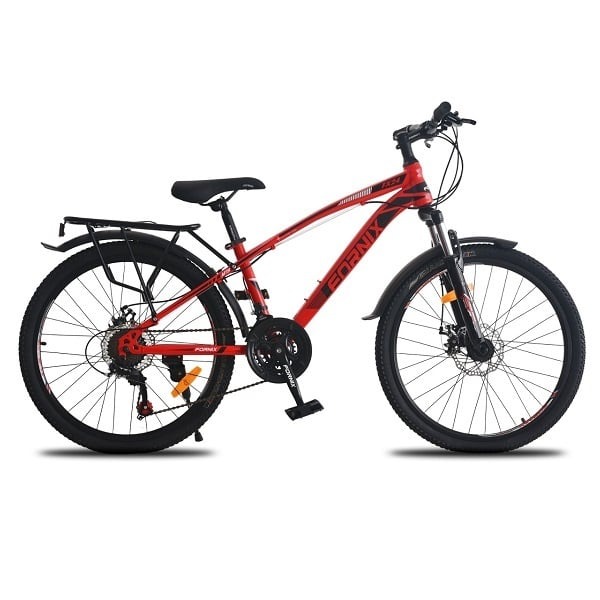 Xe Đạp Địa Hình 24 Inch Fornix FX24 Màu Đen-Đỏ