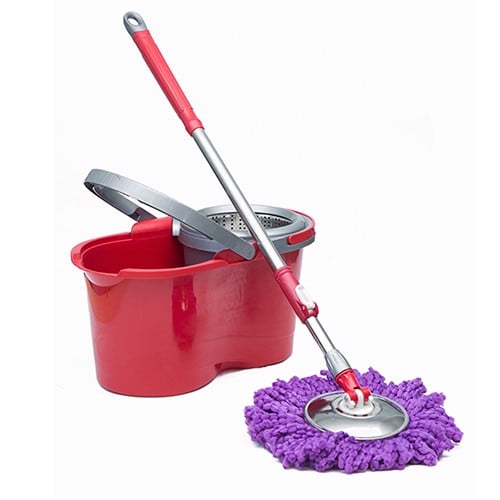 Bộ Lau Nhà Megahome Maxx Mop X3 Inox 2 Bông Lau