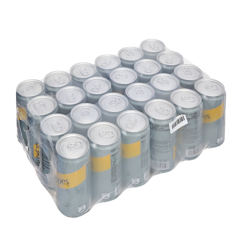 Thùng 24 Lon Soda Schweppes 320ml x 24 Lon