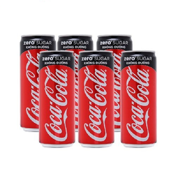 Mua Coca Cola Lốc 6 Lon Nước Giải Khát Zero Sugar 320ml | AEONESHOP
