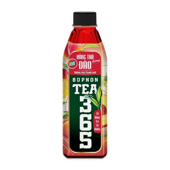 Trà Bupnon Hương Đào Tea365 500ml giá tốt Tháng 12/2025