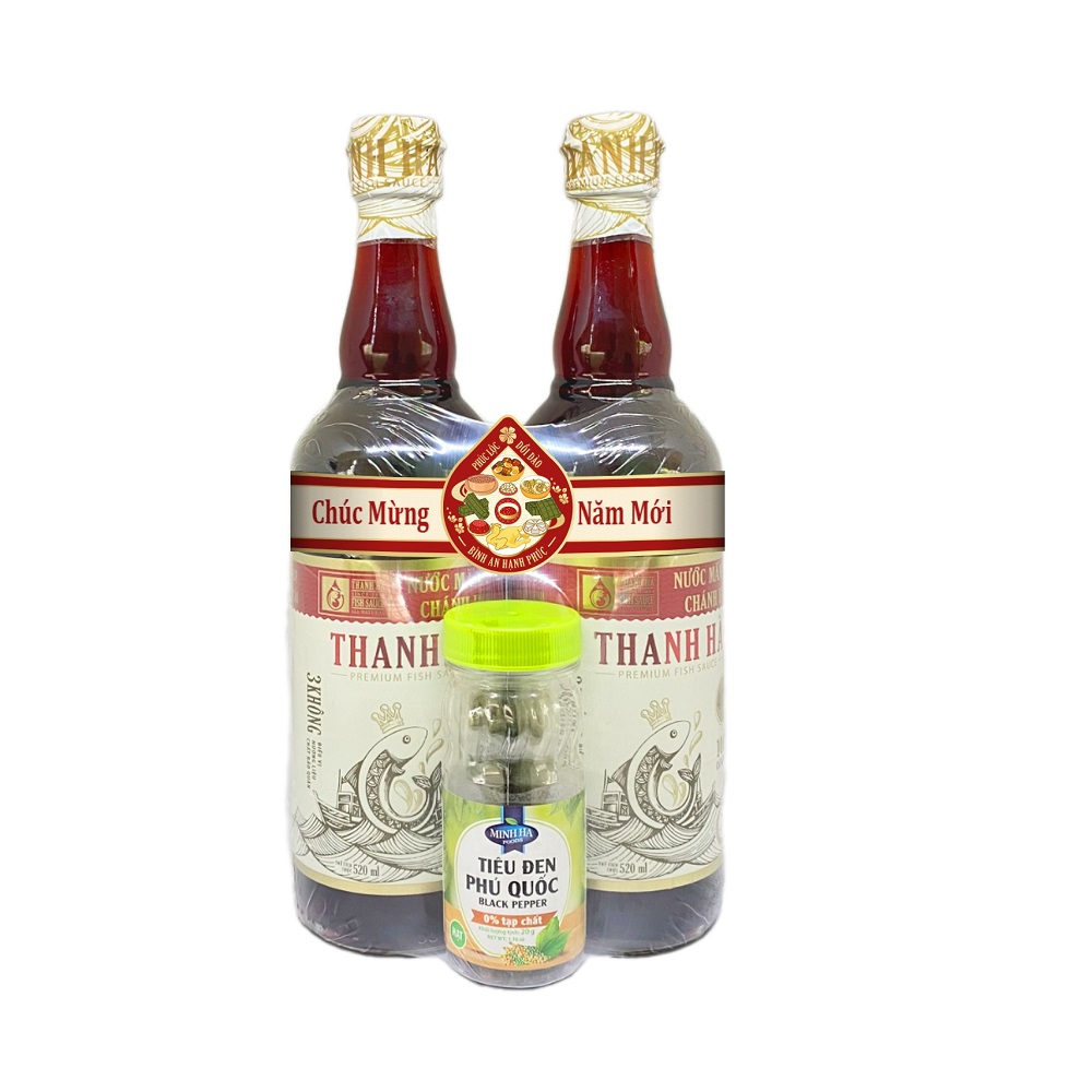 Lốc 2 Chai Nước Mắm Thanh Hà 40N 520ml