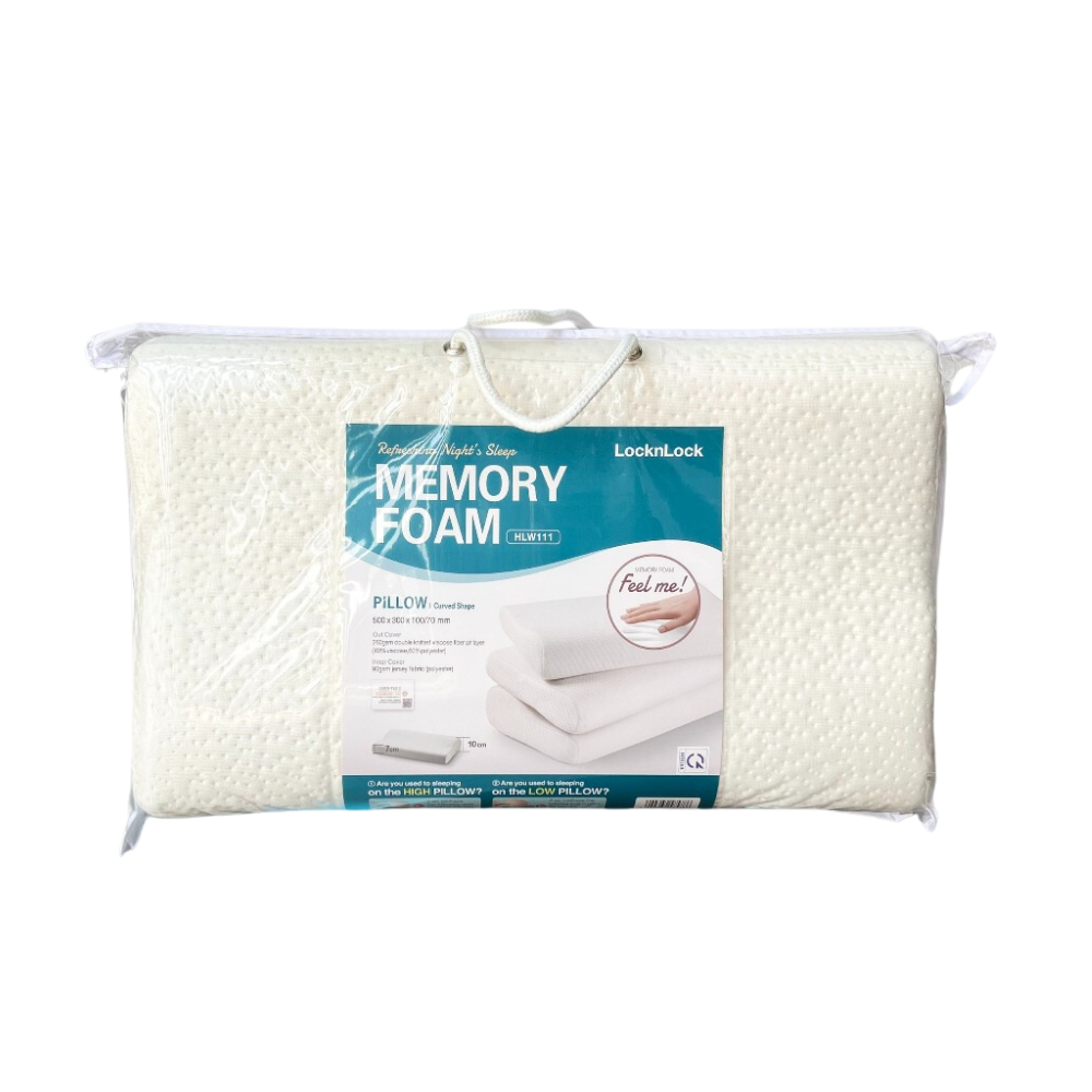 Gối LocknLock Memory Foam HLW111 50x30x10cm giá tốt Tháng 11/2025