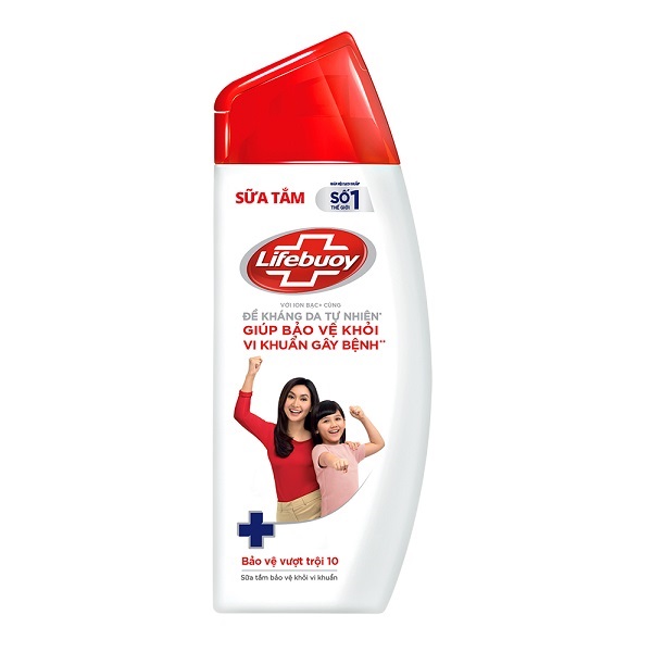Sữa Tắm Lifebuoy Bảo Vệ Vượt Trội 10 Diệt Khuẩn 250g