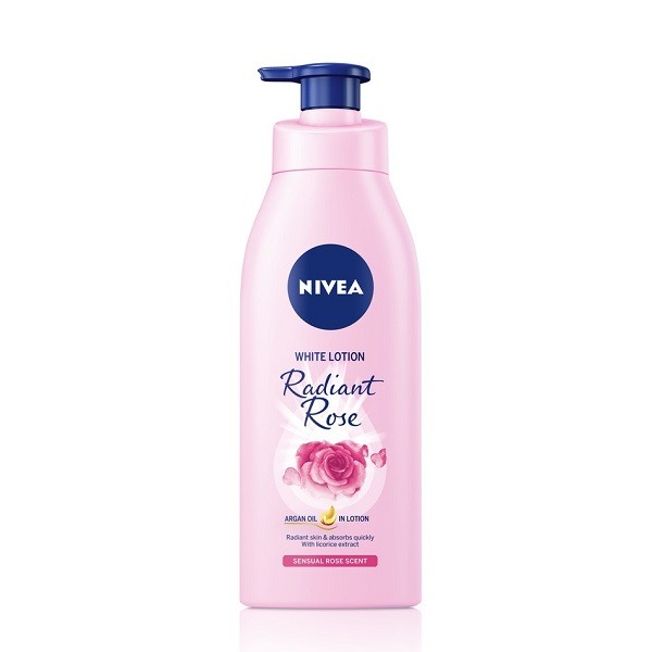 Sữa Dưỡng Thể Nivea Dưỡng Trắng Da Radiant Rose 350ml