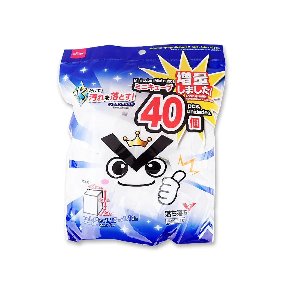 Mút Melamine Daiso Ochiochi V Mini Cube