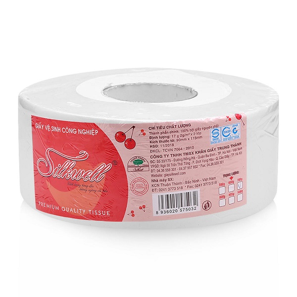 Giấy Vệ Sinh Công Nghiệp Silkwell 700g