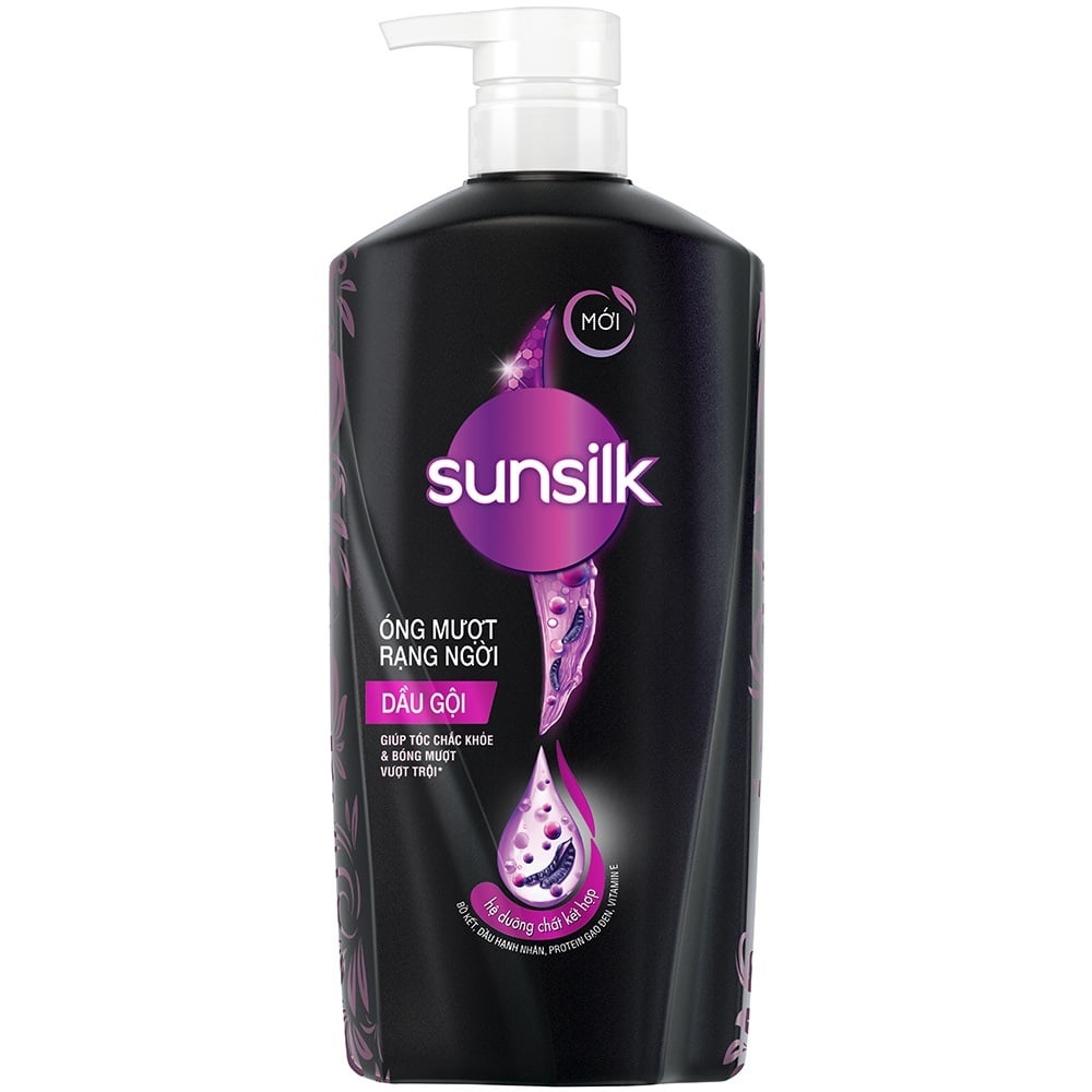 Dầu Gội Sunsilk Óng Mượt Rạng Ngời 650g