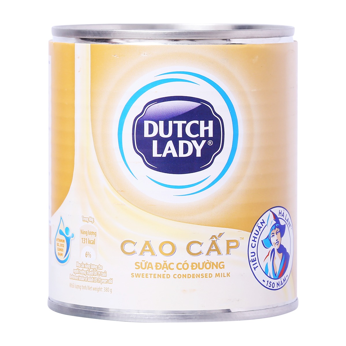 Sữa Đặc Có Đường Dutch Lady Cao Cấp Lon 380g - AEONESHOP