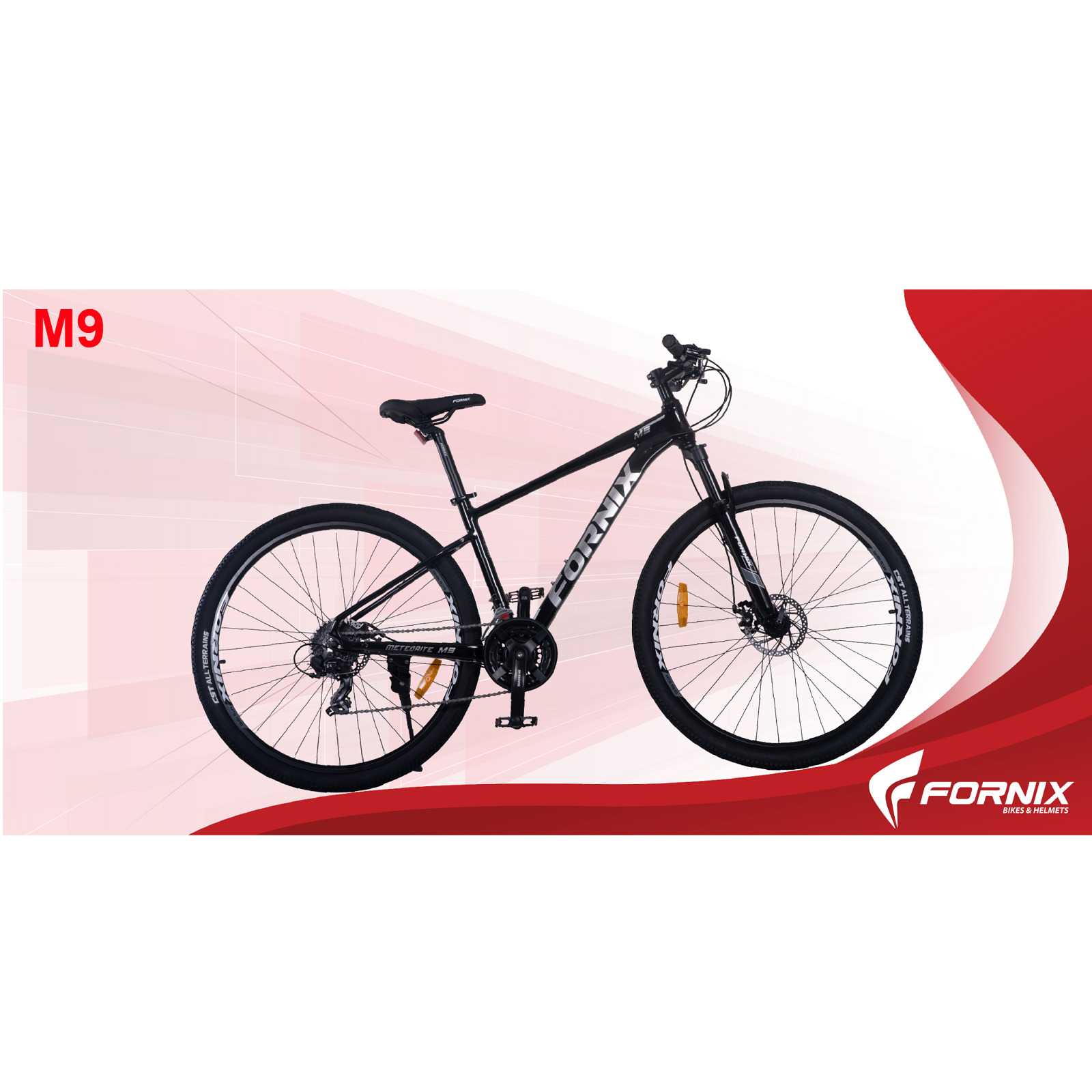 Xe Đạp Địa Hình 27.5 Inch Fornix M9 Đen-Trắng