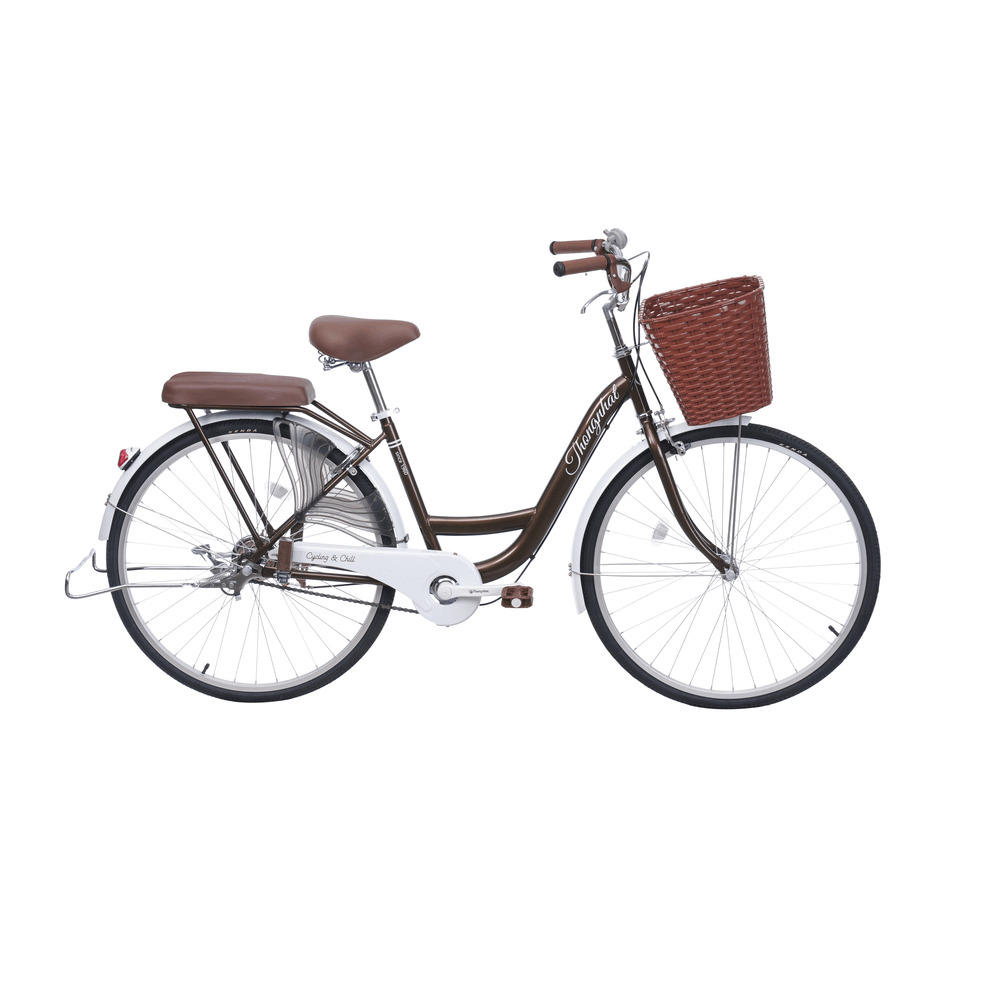 Xe Đạp Mini Thành Phố Thống Nhất 24 Inch Y23 Màu Nâu