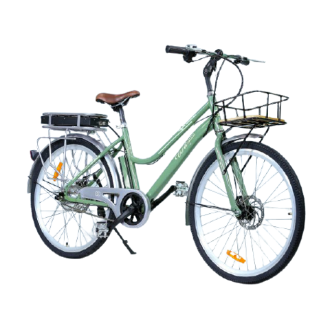 Xe Đạp Điện Wiibike 26 Inch Summer Màu Matcha