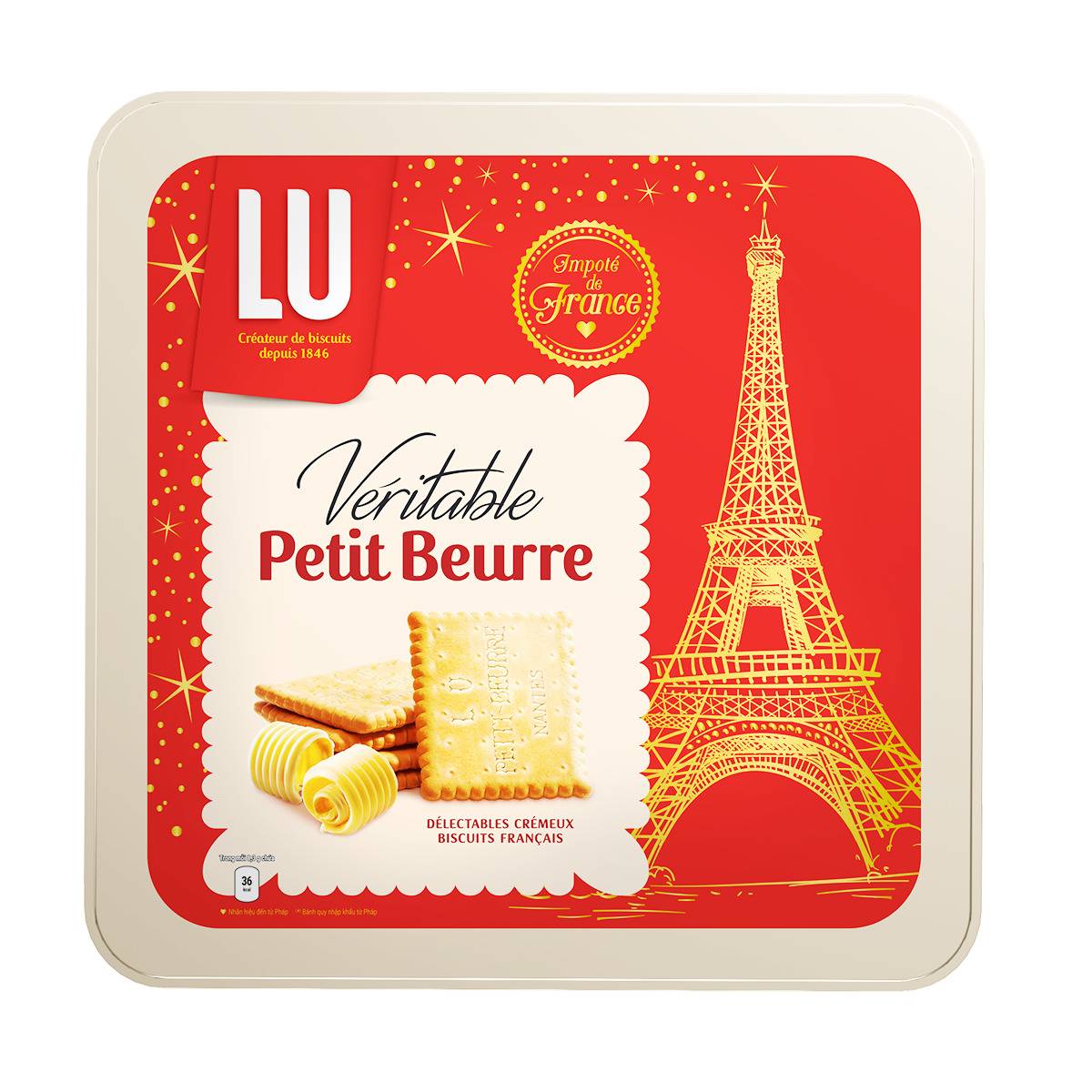 Bánh Quy Veritable Petit Beurre LU 600g
